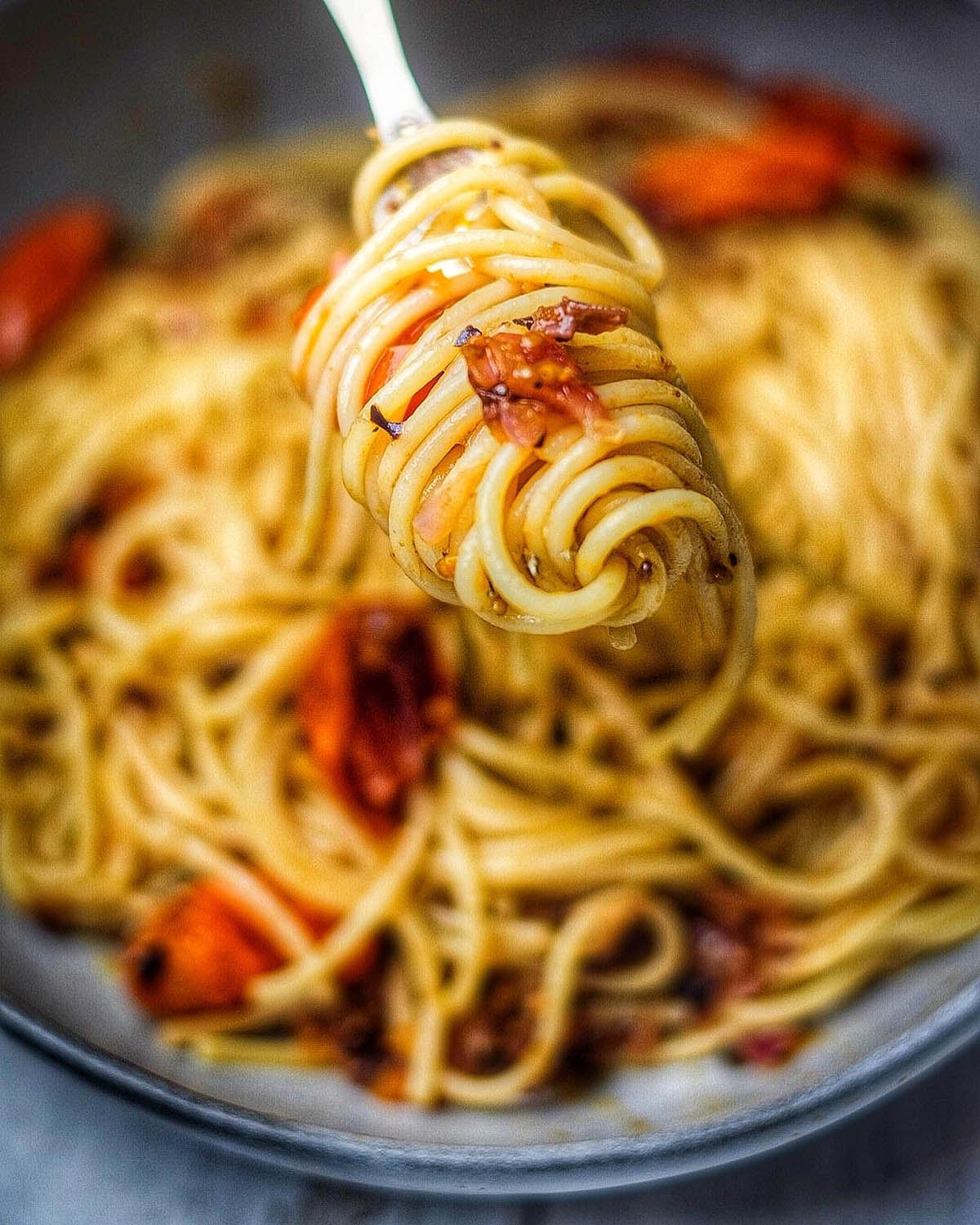 How to cook the perfect totally healthy Bucatini Puttanesca - HN Magazine