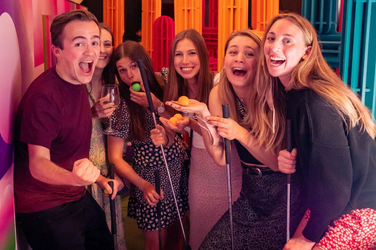 Clubs at The Ready: Birdies Crazy Golf Lands at Angel Central - HN Magazine