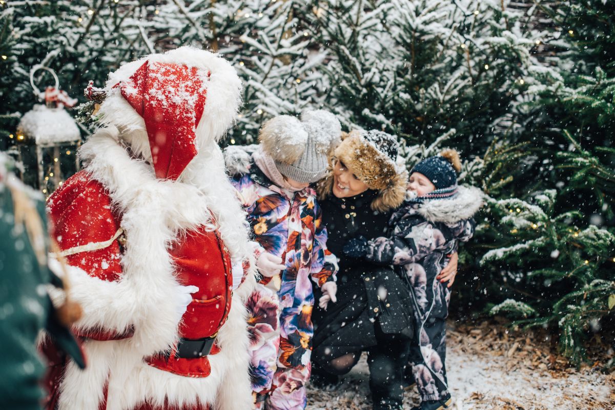 Father Christmas and The Christmas Village at Bolton Abbey - HN Magazine